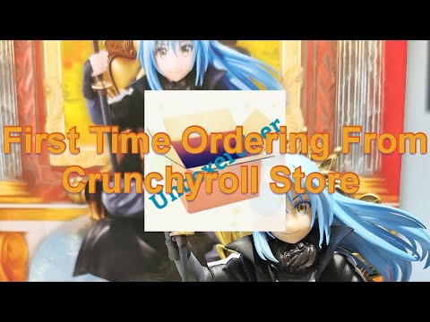 Anime Figures From Crunchyroll Store - First Time Ordering - YouTube