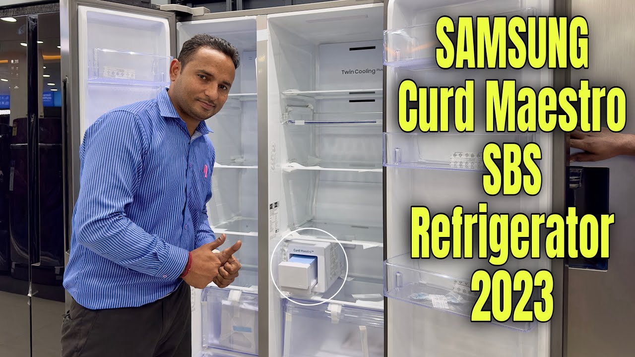 Latest Samsung Convertible 5 in 1 SBS Refrigerator | Samsung Curd ...