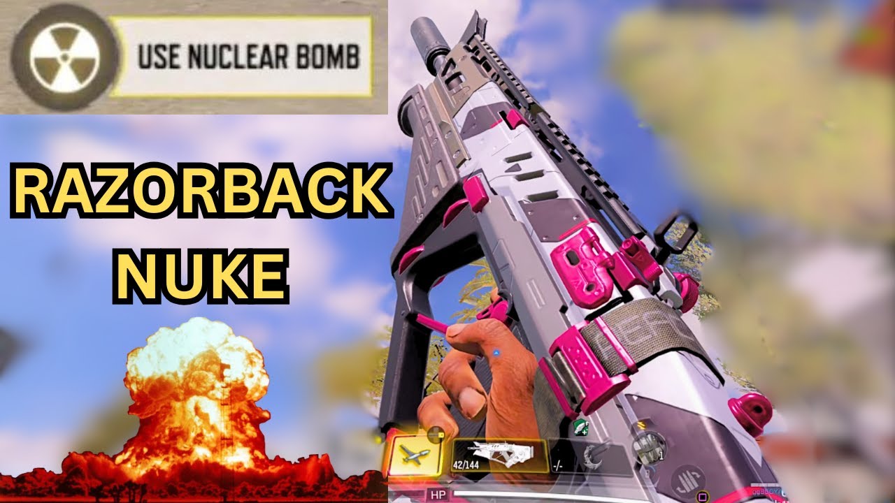BLACK OPS 3 CLASSIC GUN...RAZORBACK 😍 NUKE (Nuke with Everygun in COD ...