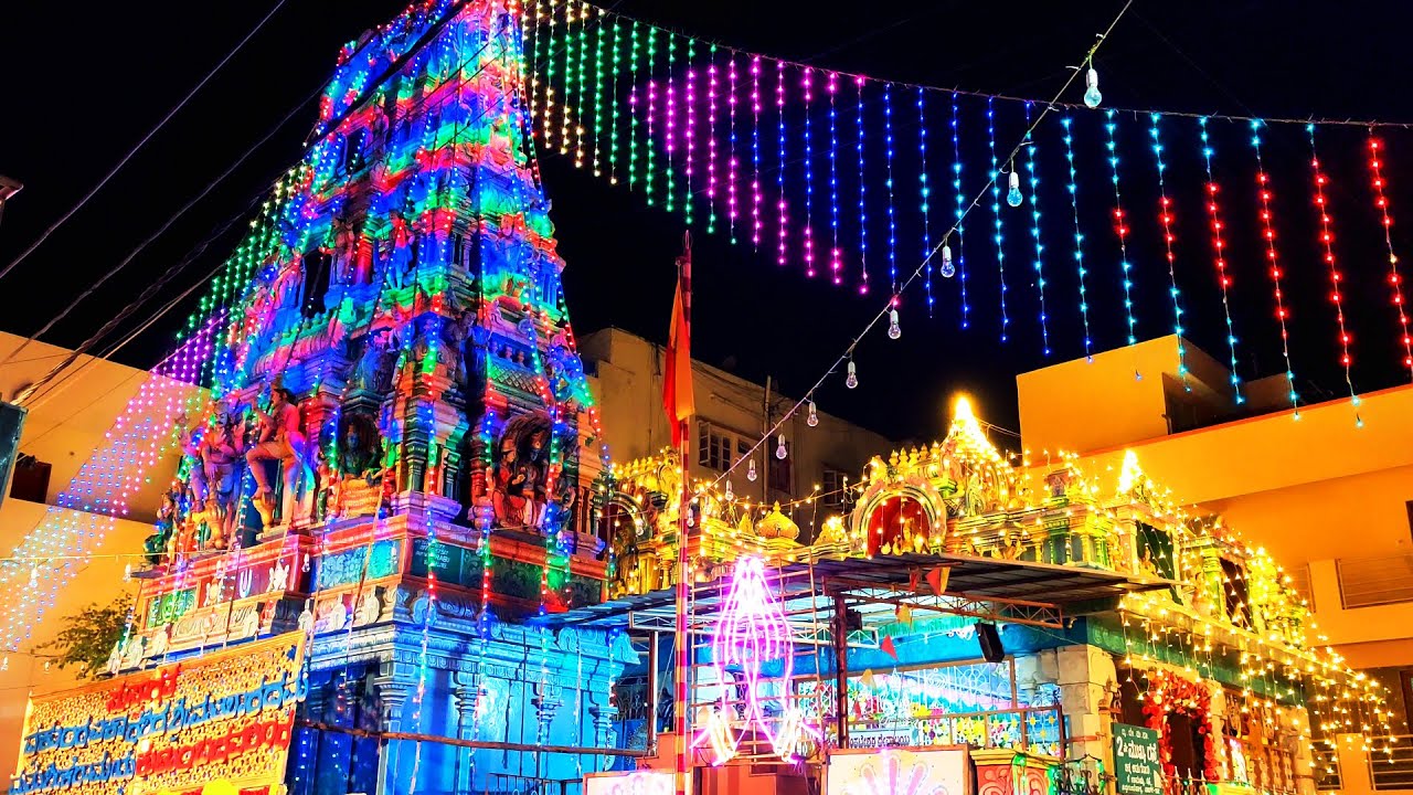 Sidewall temple t1000 RGB LED pixel lighting decoration | Thoranam Z ...