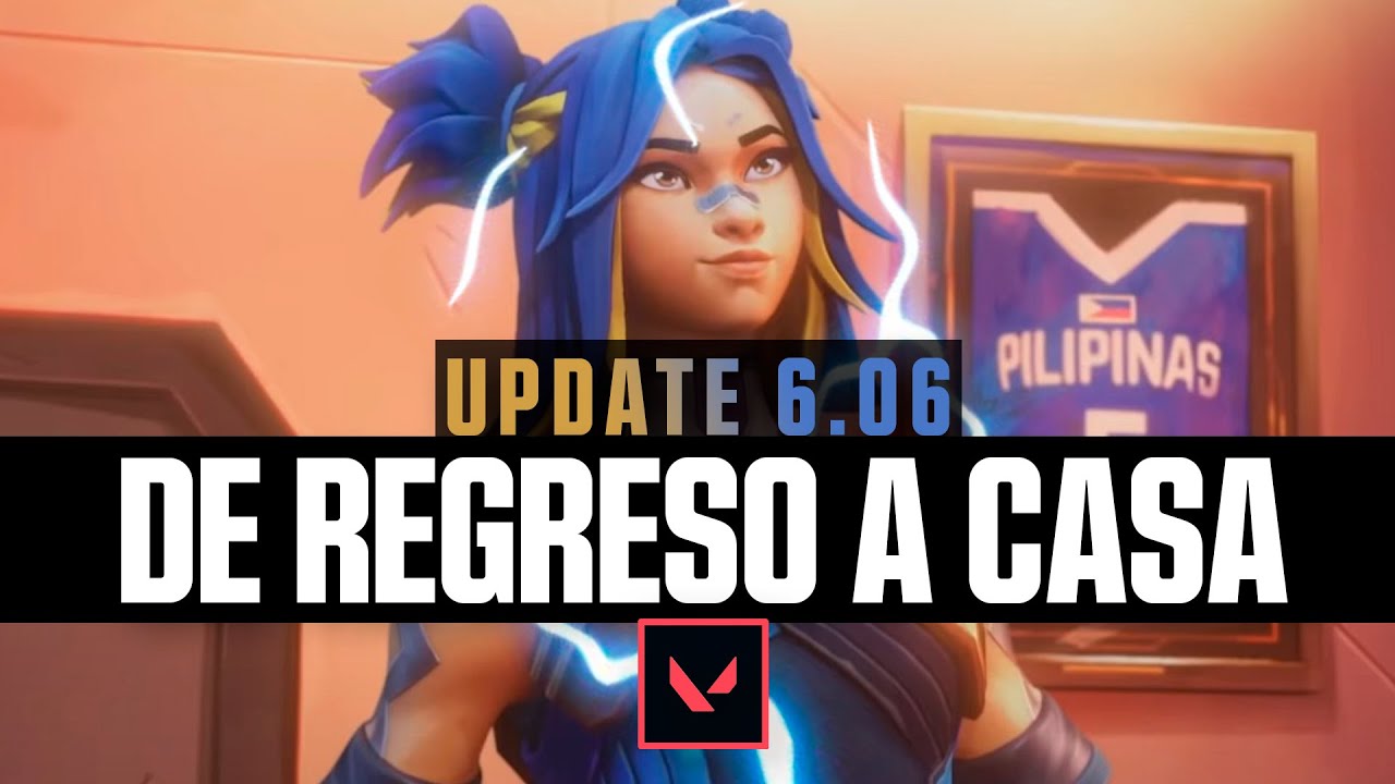 NEON REGRESA A CASA | UPDATE 6.06 | VALORANT LORE - EN ESPAÑOL - YouTube