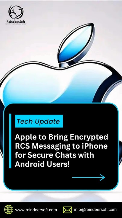 🔥Apple to Bring Encrypted RCS Messaging to iPhone for Secure Chats with Android Users#apple # ...