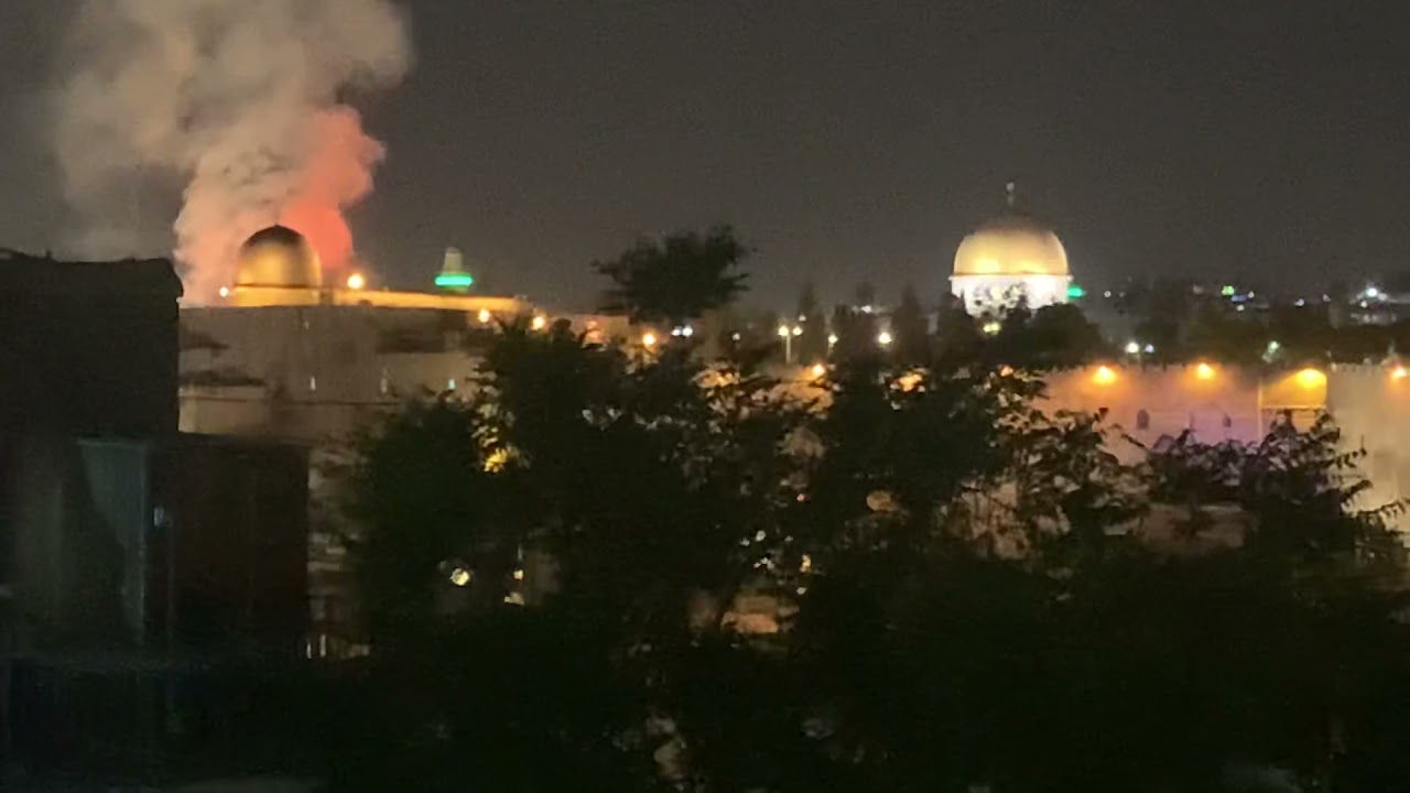 The Temple Mount is on Fire!!! - YouTube