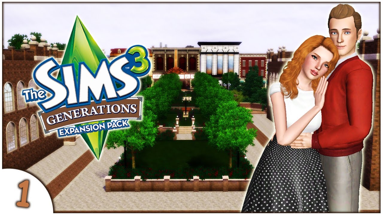 Let's Play the Sims 3 Generations (Part 1) I Heart the Fifties - YouTube