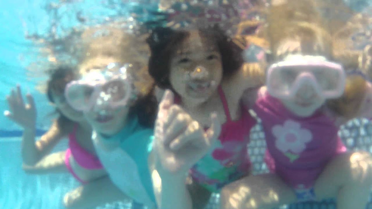 BFF Pool Party for Brooke's 7th Birthday - YouTube