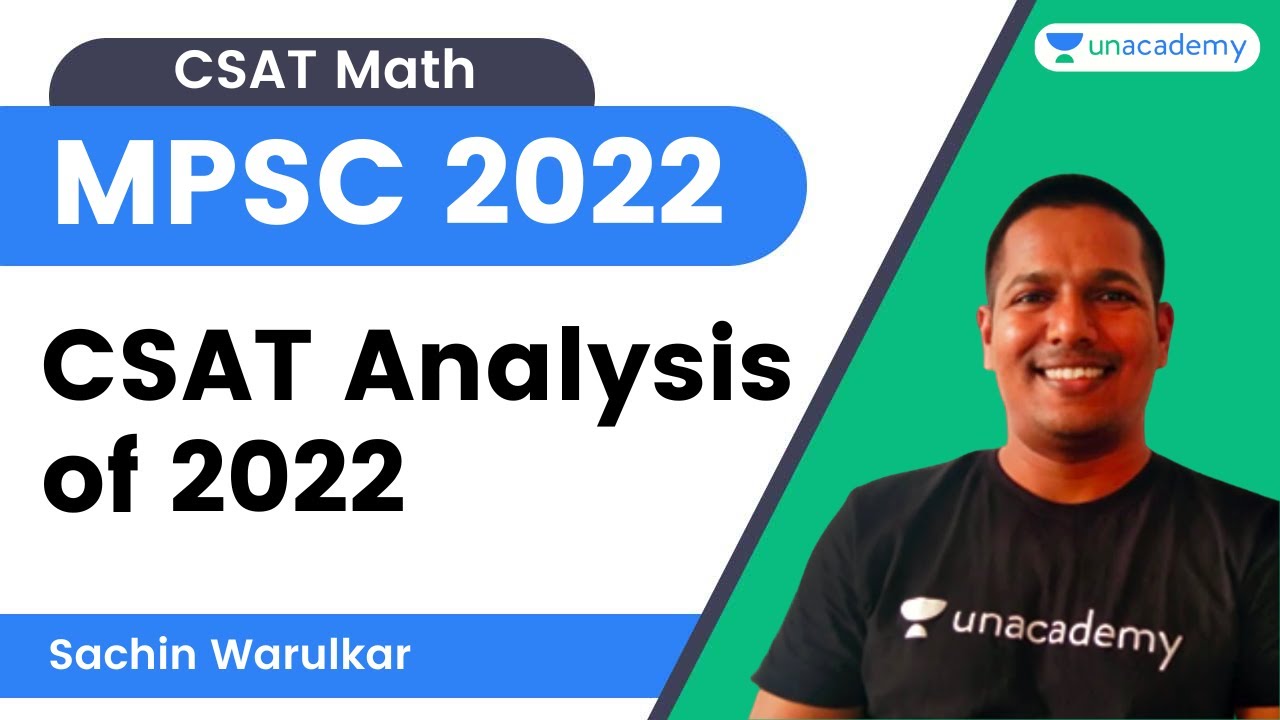 CSAT Analysis of 2022 | State Service Preliminary Exam | CSAT Math ...