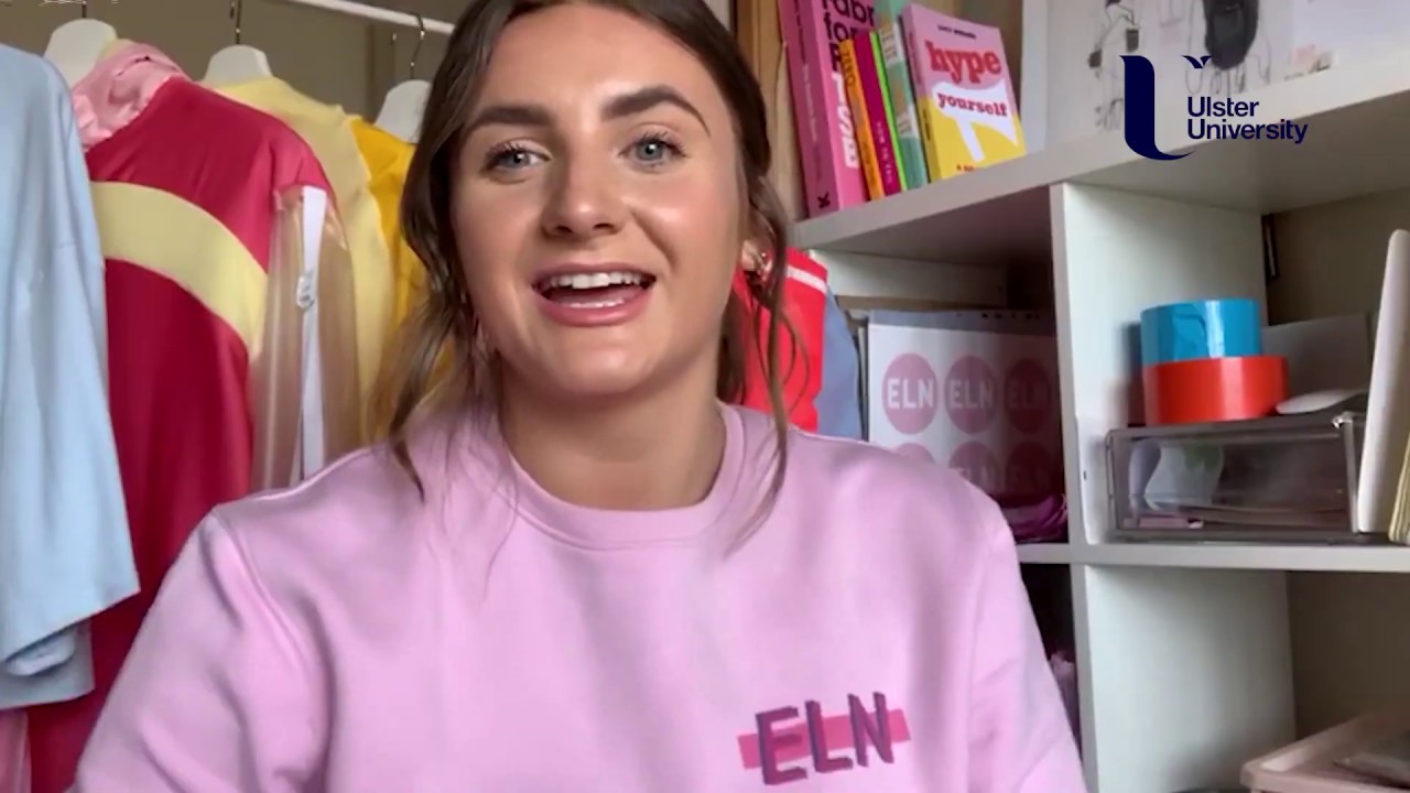 Ulster University graduate, Ellen Mooney, thanks the Santander ...