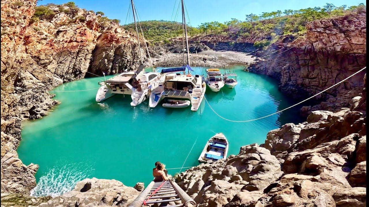 #2 TRAPPED IN TIDAL POOL The Kimberley - YouTube