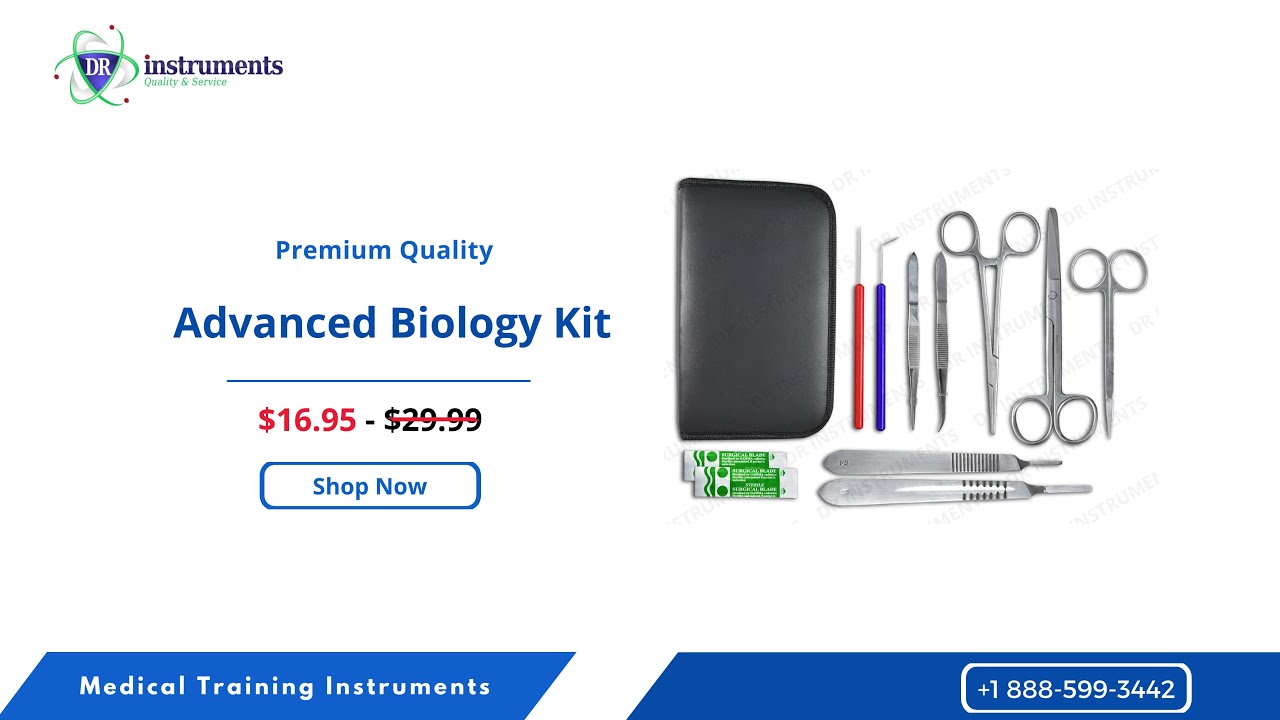 DR Instruments Advanced Biology Kit - DRABK1 - YouTube