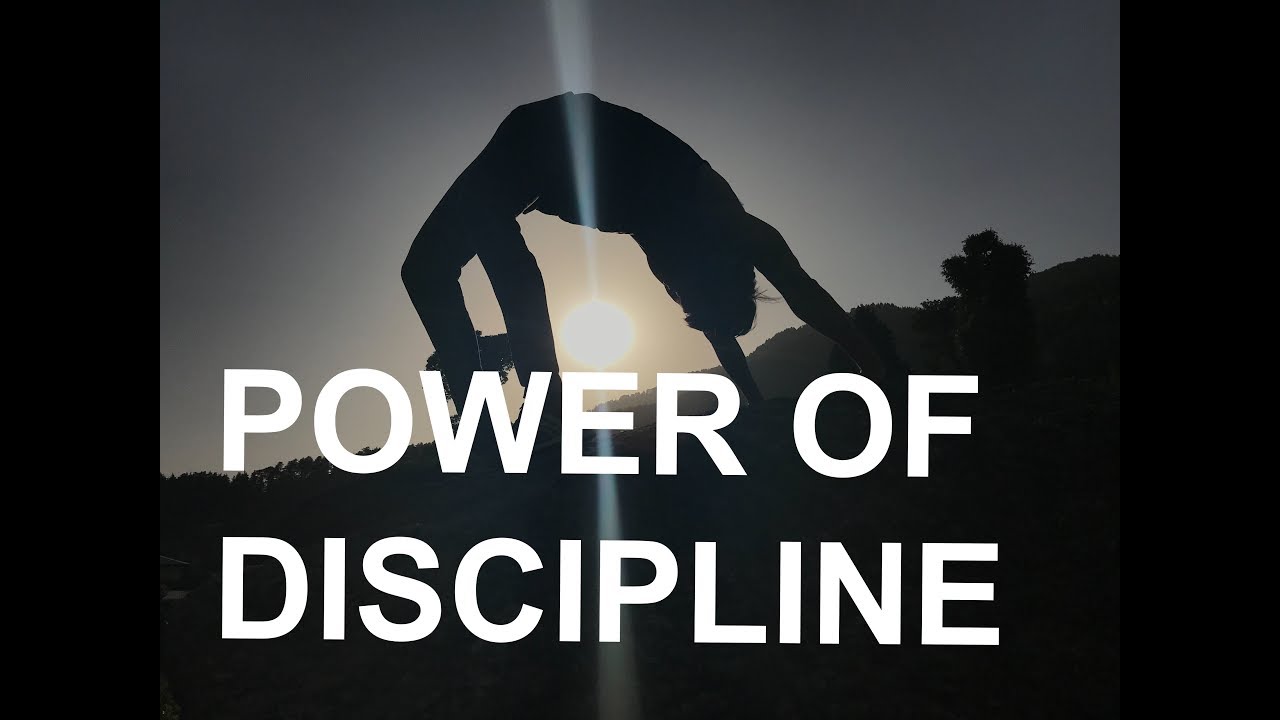 POWER OF DISCIPLINE ll Motivational video and speech - YouTube