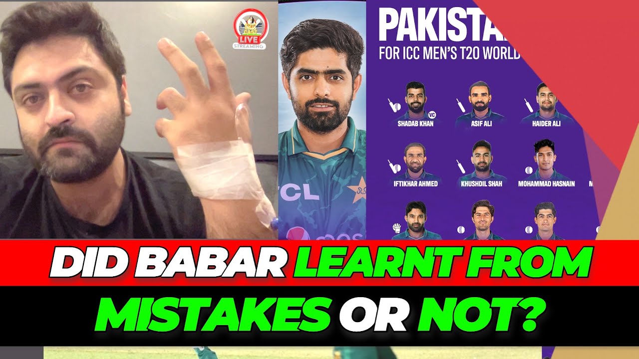 Pcb Repeating Blunders Pakistan T20 World Cup Squad Unfair With