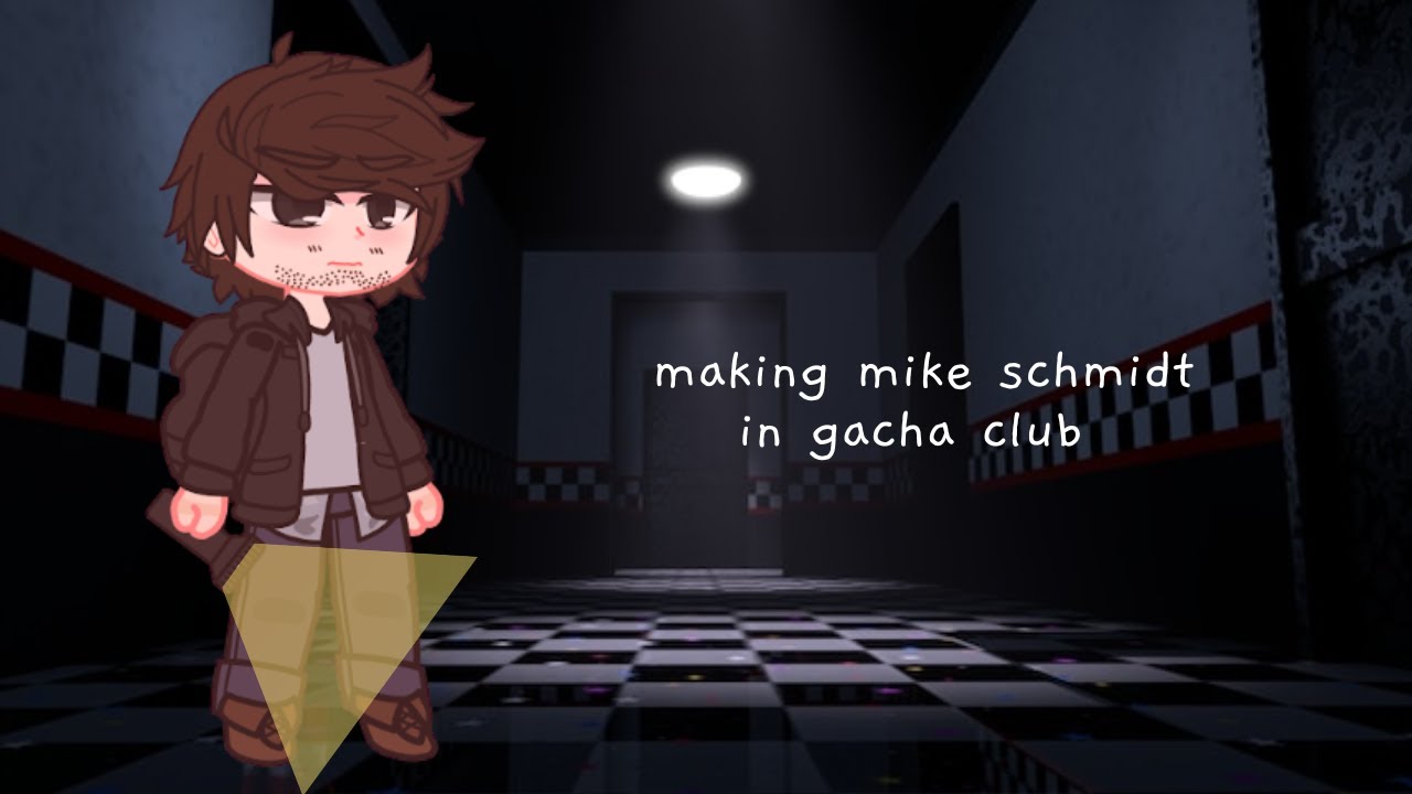 making mike schmidt in gacha club 🐻🍕🔦 - YouTube
