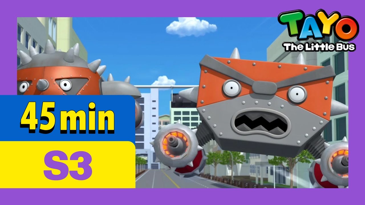 Tayo S3 Full Episodes EP23-E26 (7/7) l Tayo's earth defense plan l ...