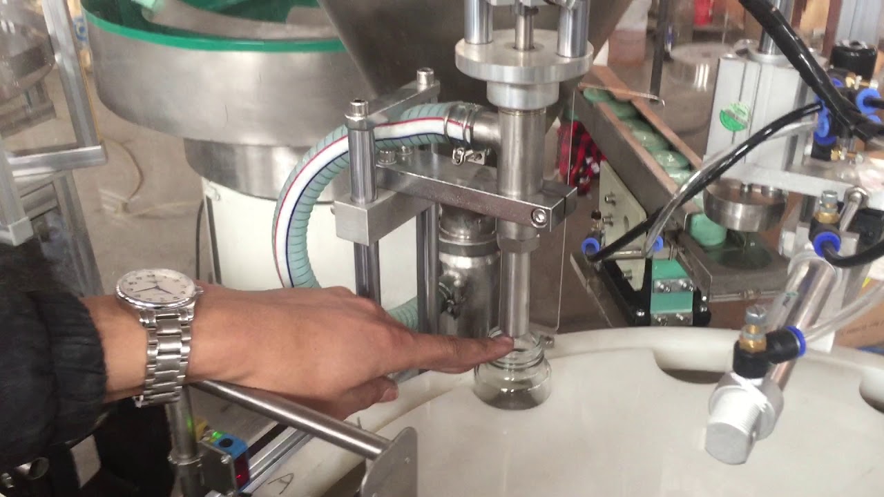 Adjust filling head - YouTube