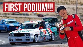 New Motor, Fresh Livery, And First Podium in the E30!
