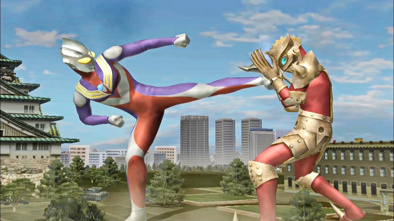 Epic Battle || Ultraman Tiga Vs Ace Killer || Dyna Vs King Joe ULTRAMAN FIGHTING EVOLUTION 3 FE3 ...