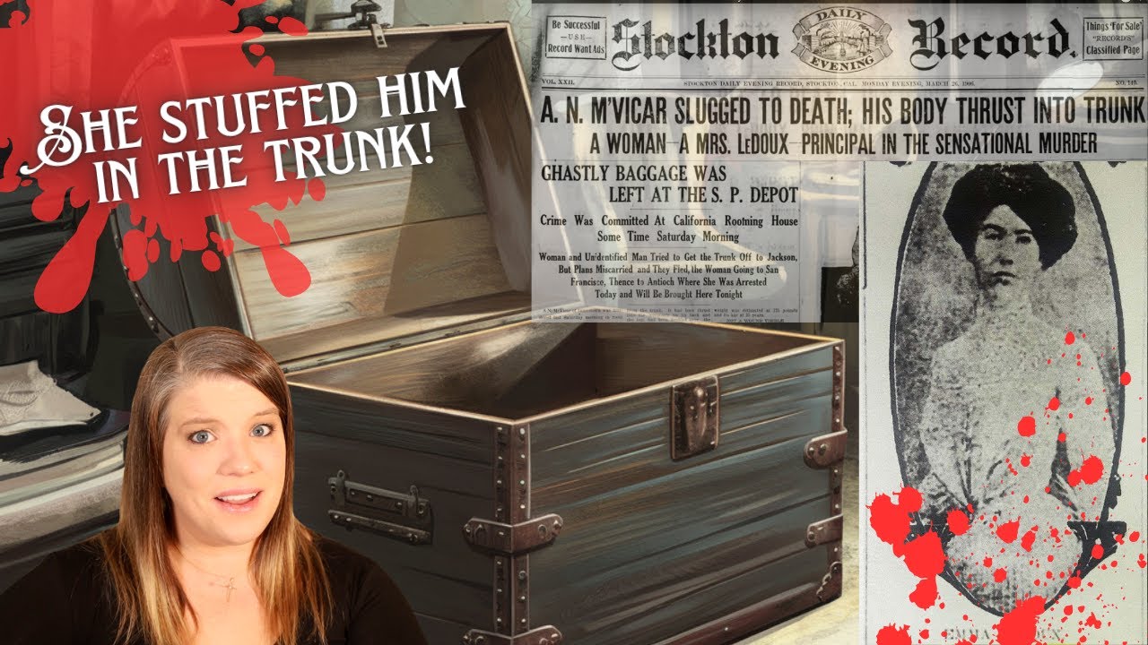 California's First Woman on Death Row: Trunk Murderess Emma Ledoux ...
