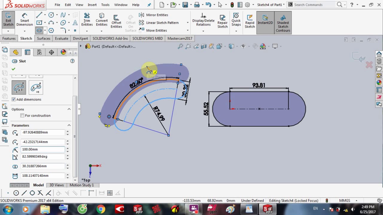 3. Sketch Entities ( Lệnh Tạo Đối Tượng Sketch Trong SolidWorks ) - YouTube