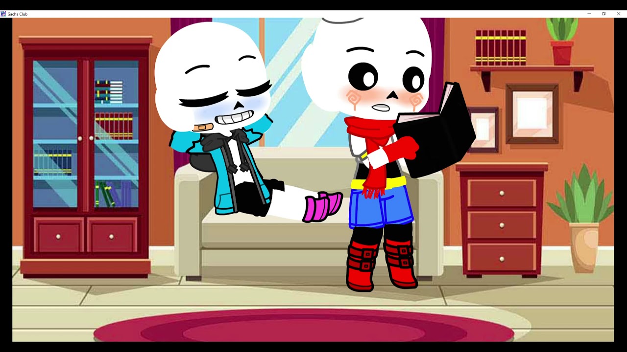 gaster comes back and brought the milk gacha skit (INSPIRED BY EVIE MON ...