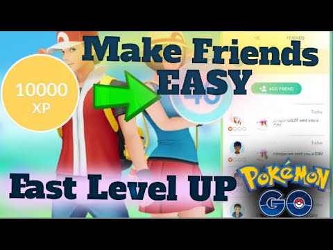 How to make Friends in pokemon go || Fast way to make 200 friends ...