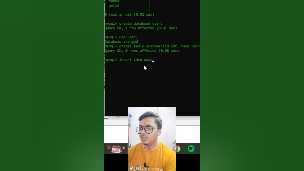 MySQL Part 47 - insert values in data in mysql #coding #sql #codinglife #programming #day47 #yt ...