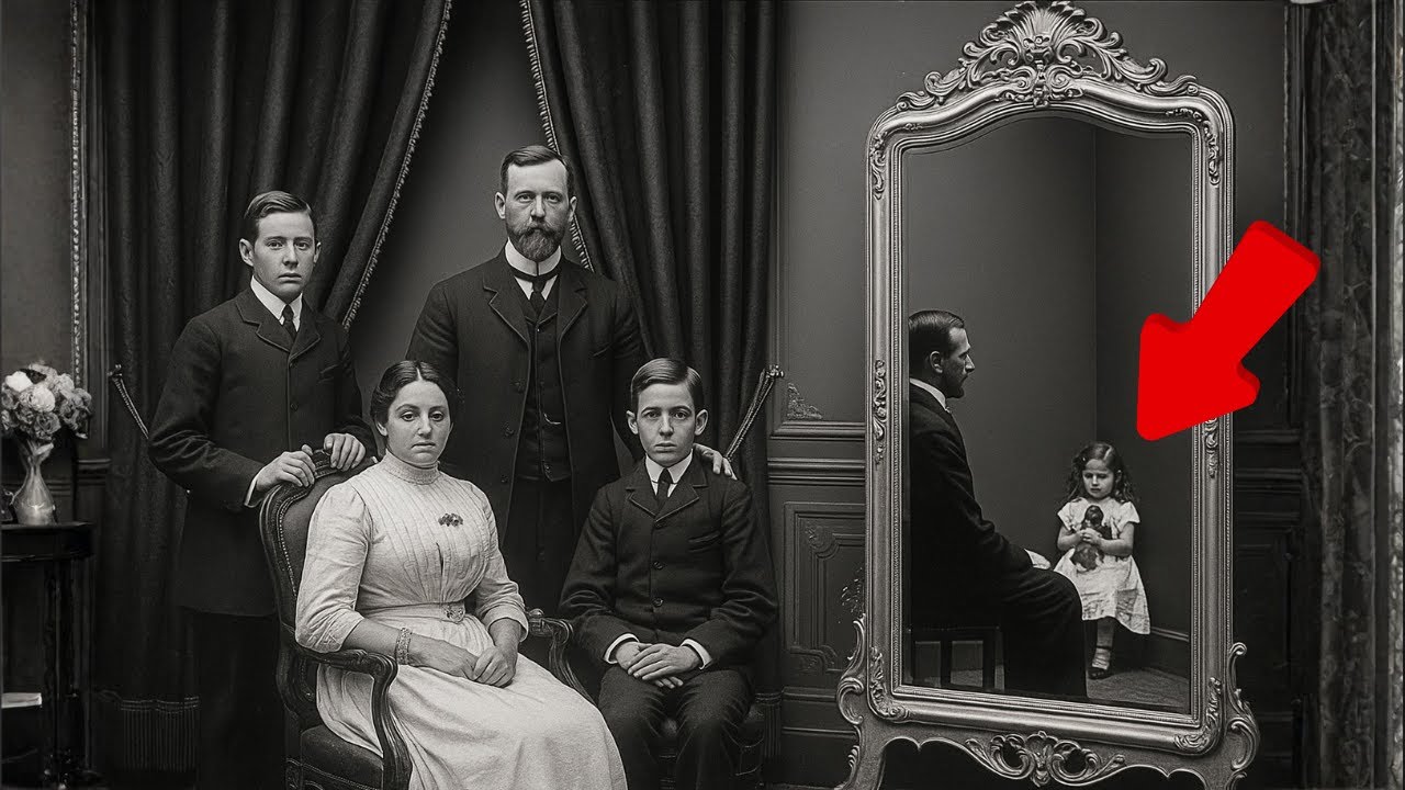 Look Closer: The Mirror in This 1907 Studio Photo Holds a Terrifying ...