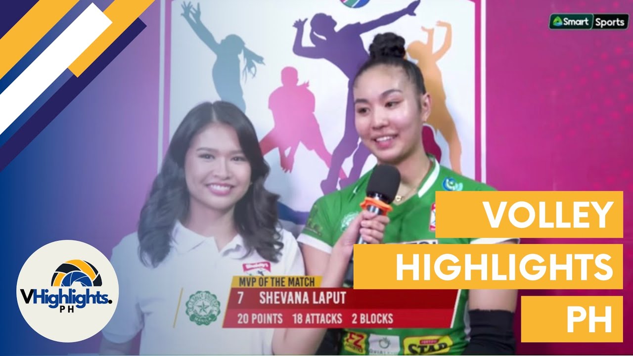 Shevana Laput (DLSU Opposite Highlights) | DLSU vs. UE Match | Shakey’s ...