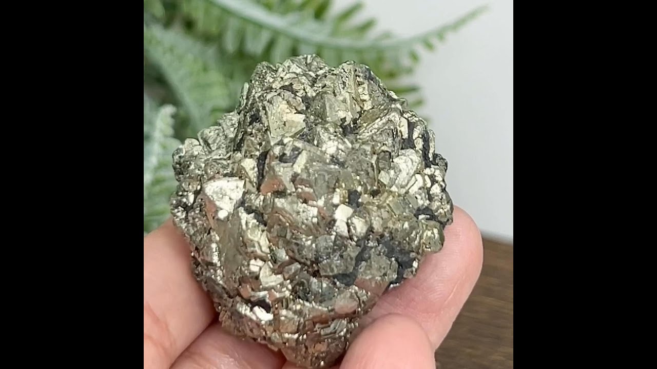 Marcasite Natural Raw Healing Crystal Mineral Specimen - YouTube