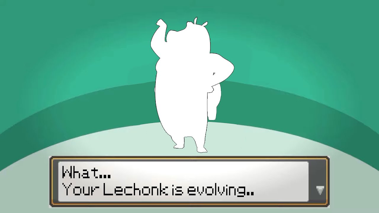Lechonk Evolved into Lethicc - YouTube