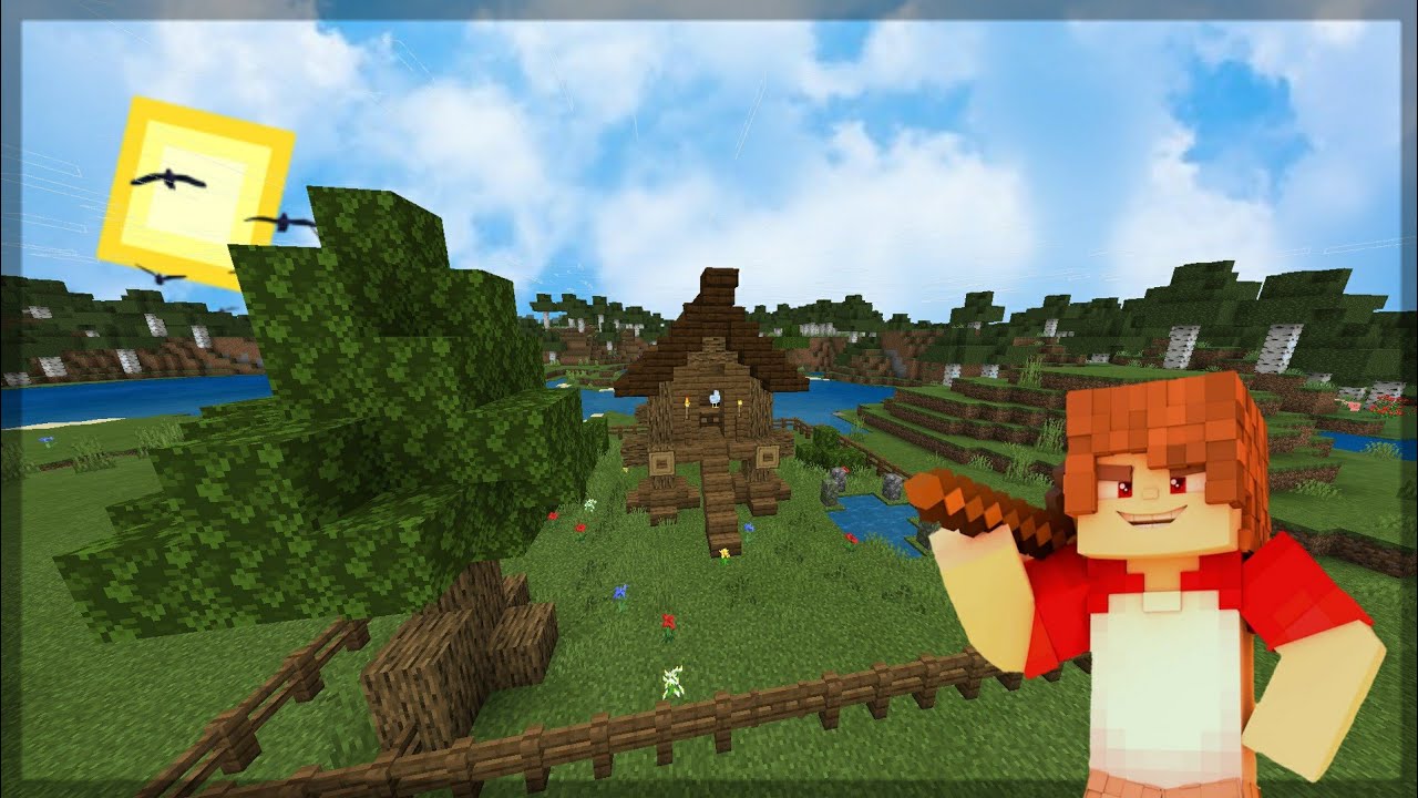 COMO CONSTRUIR UM GALINHEIRO - Minecraft Tutorial - YouTube