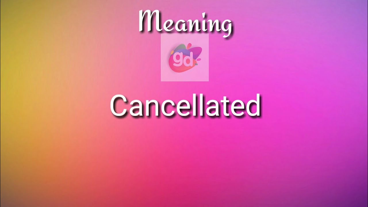 Cancellated Meaning with Pronunciation||Googul Dictionary|| - YouTube