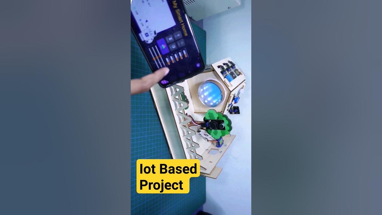 Iot Smart Home Project 🏡️ Iot Electronic Automation Esp32project Youtube
