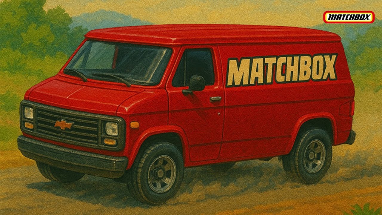 Custom Chevy Van Matchbox - YouTube