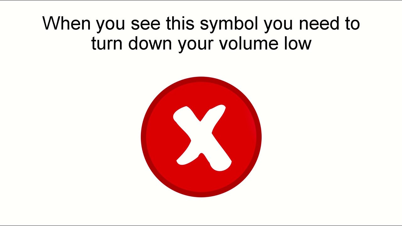 Volume warning symbols - YouTube