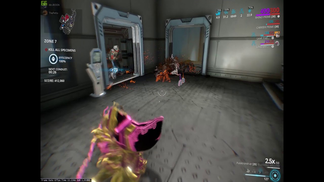 Warframe Kronsh zaw very good build - YouTube