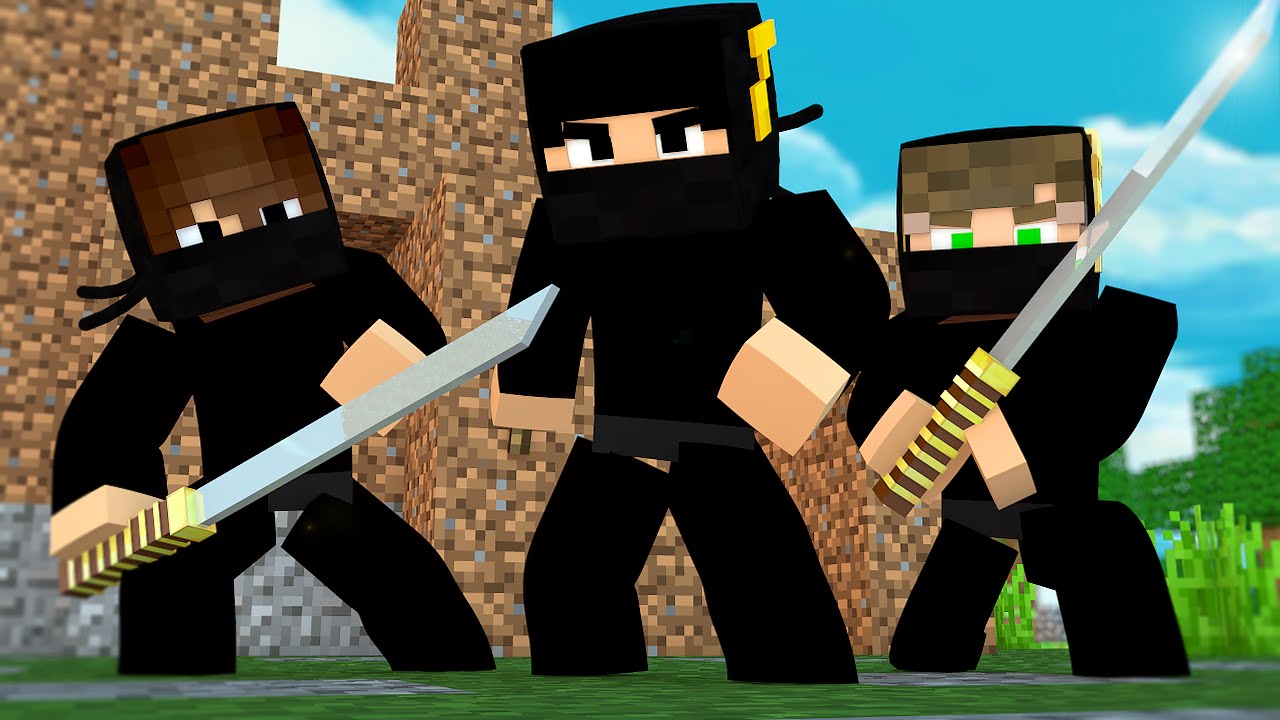 Minecraft: ESCADONA - NINJAS ‹ AM3NlC › - YouTube