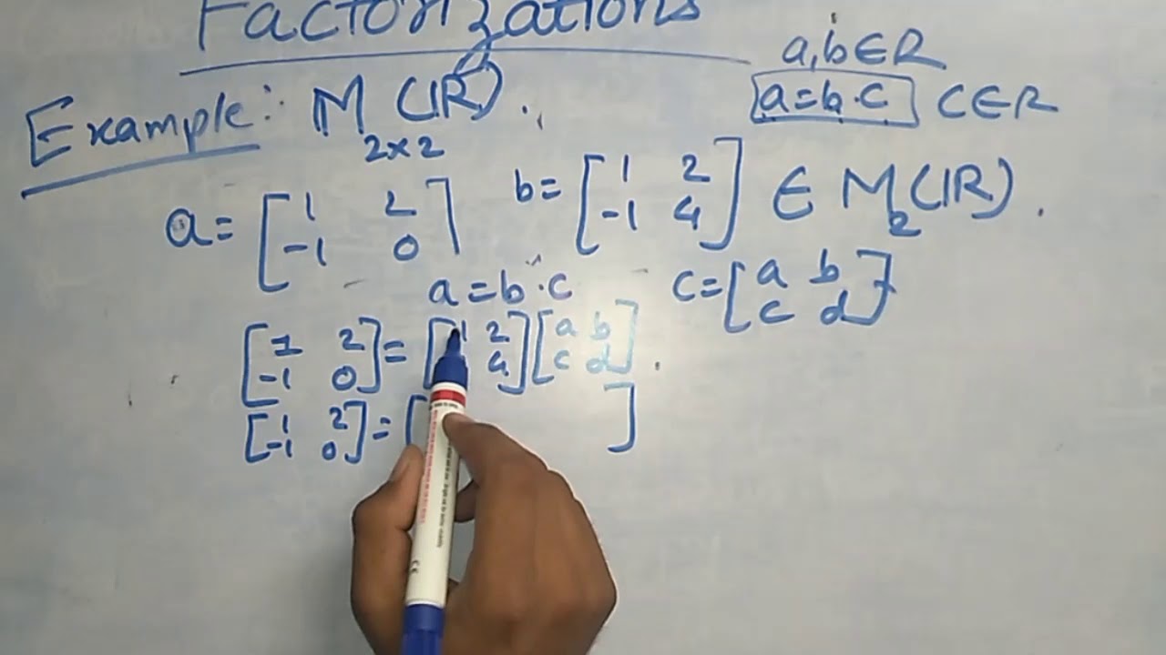 Divisibility in rings Explanation with example ||| Factorization ...