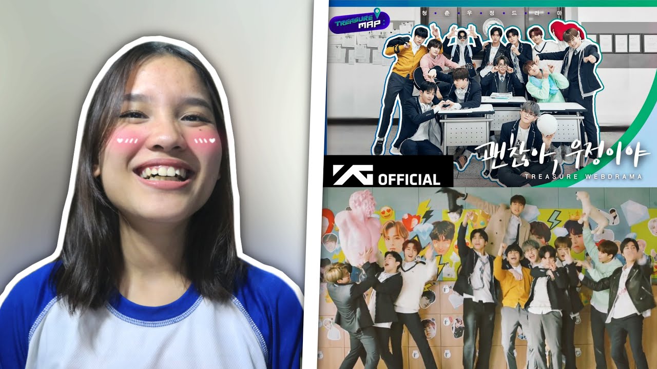 [TREASURE MAP] EP.36 🎬 괜찮아, 우정이야 🎬 TREASURE WEB DRAMA | Reaction ...