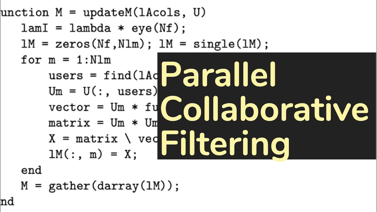 Parallel Collaborative Filtering for the Netflix Prize (algorithm ...