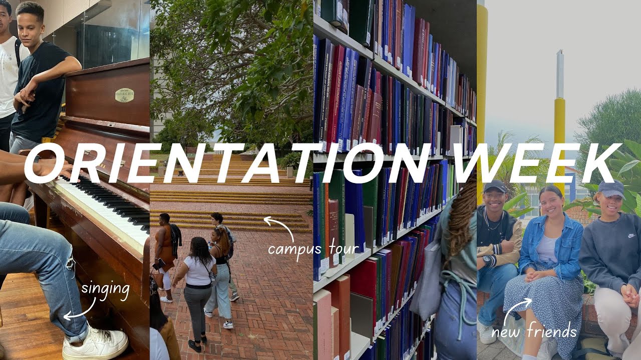 Uni Diaries: ORIENTATION WEEK| Meeting new people, campus tour - YouTube