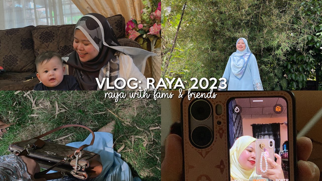 vlog: raya 2023 - YouTube