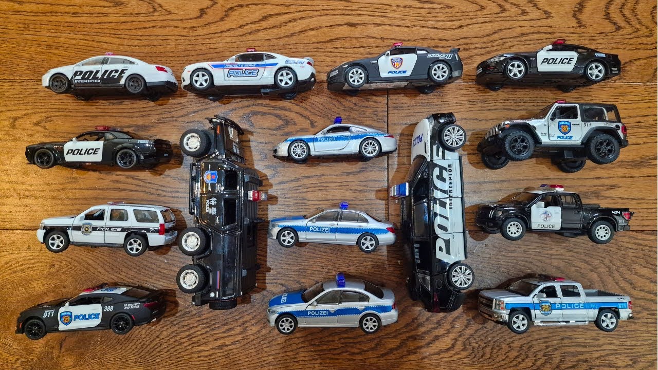 Police cars and some of them really special - YouTube