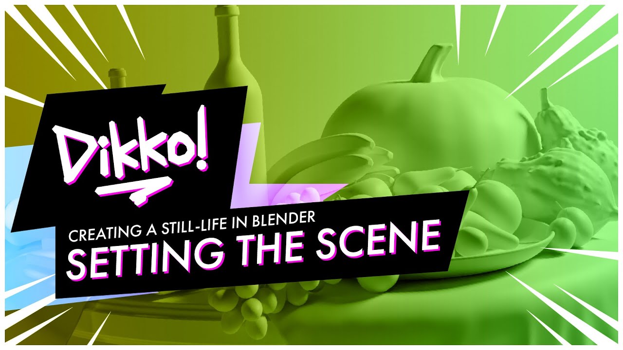 Creating A Still Life In Blender Part 1 Setting The Scene - YouTube