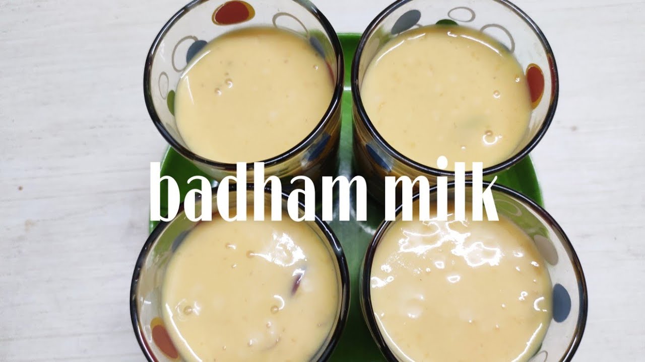 badham milk || Instant badham mix with special ingredient || milk ...