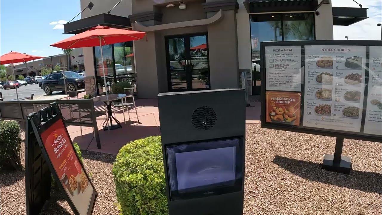 Panda Express Drive Thru, Teriyaki Chicken & Firecracker Shrimp Bowls, Maricopa, Arizona 15 May ...