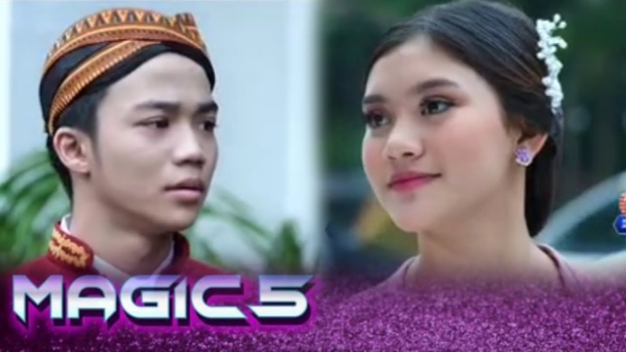 Adara cantik banget! Gibran tak henti tatap adara || episode 256 magic 5 - YouTube