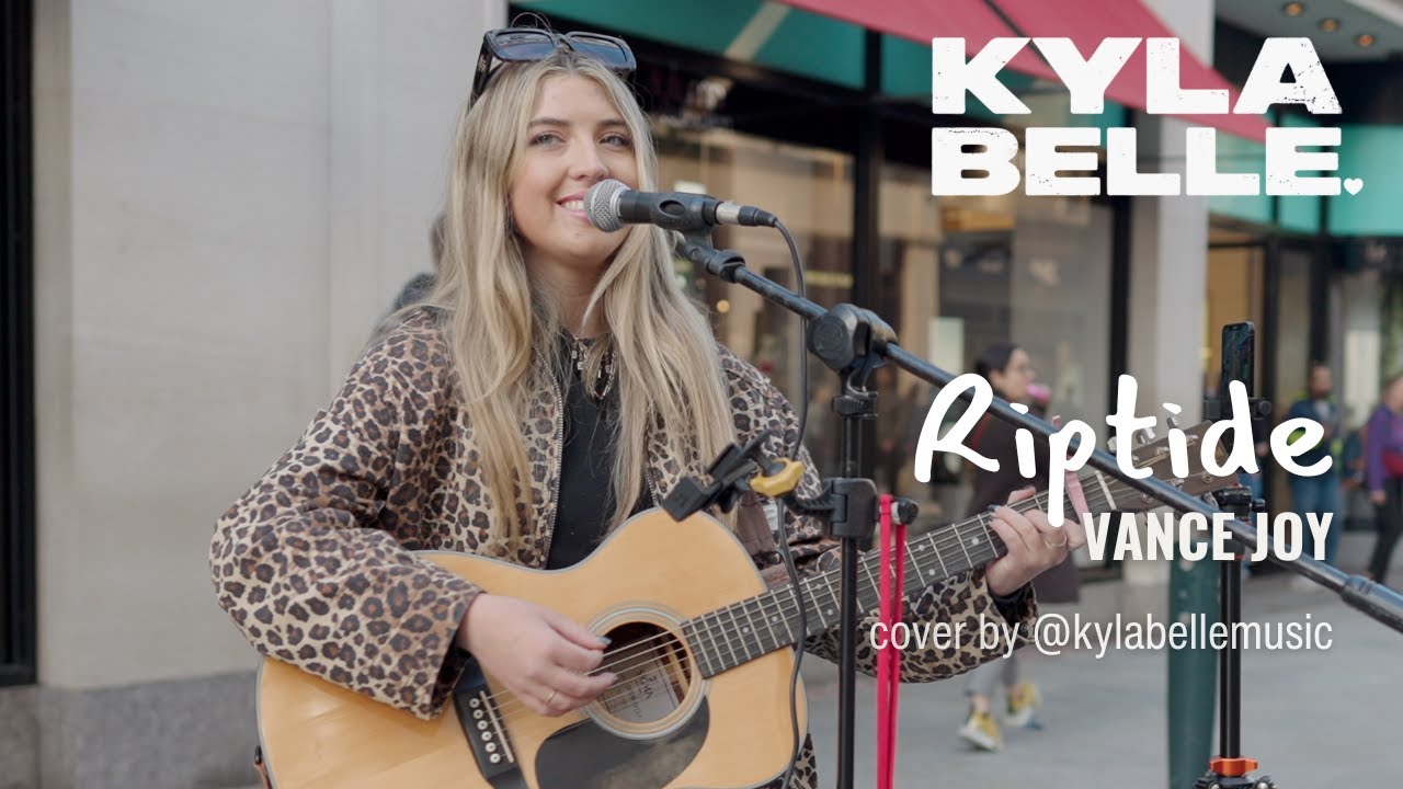 KYLA BELLE's busking cover of RIPTIDE - VANCE JOY. COVER BY ...