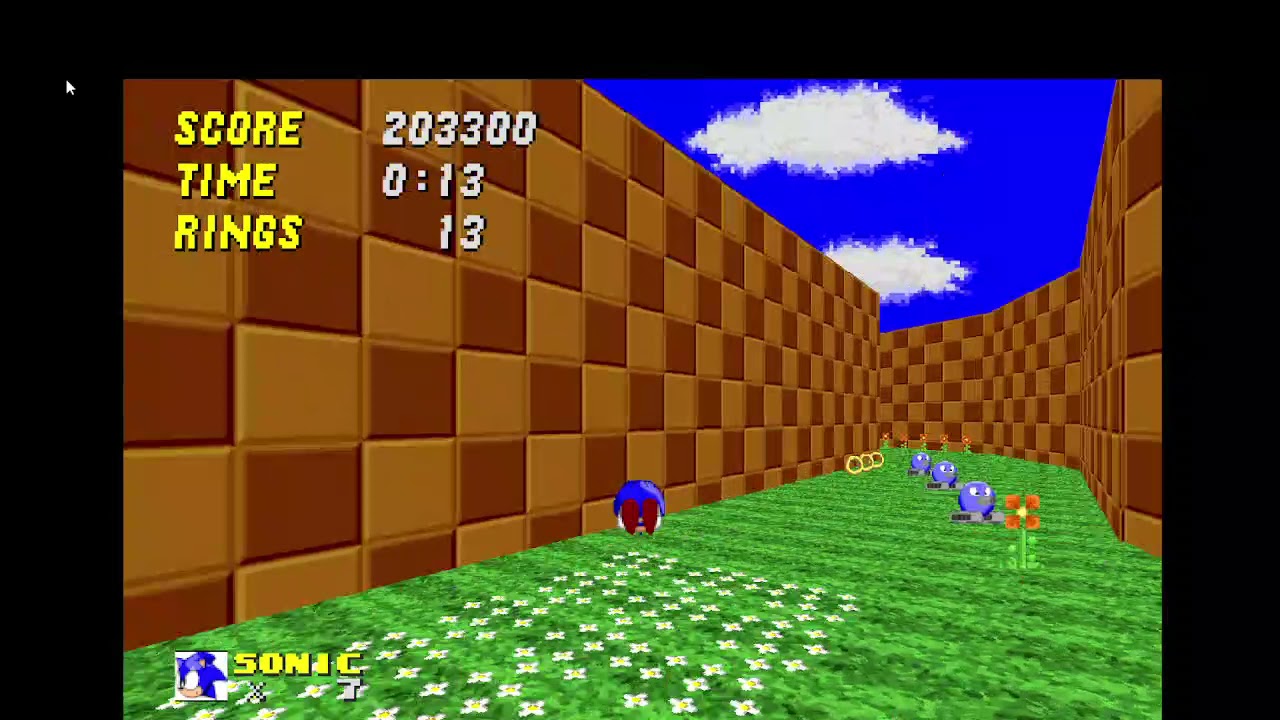 srb2 demo 1 xmas v93 and demo speedrun - YouTube