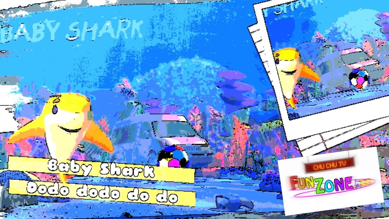 4 "Baby Shark DodoDodo"|ChuChu TV Funzone|Sound Variations in colorful ...