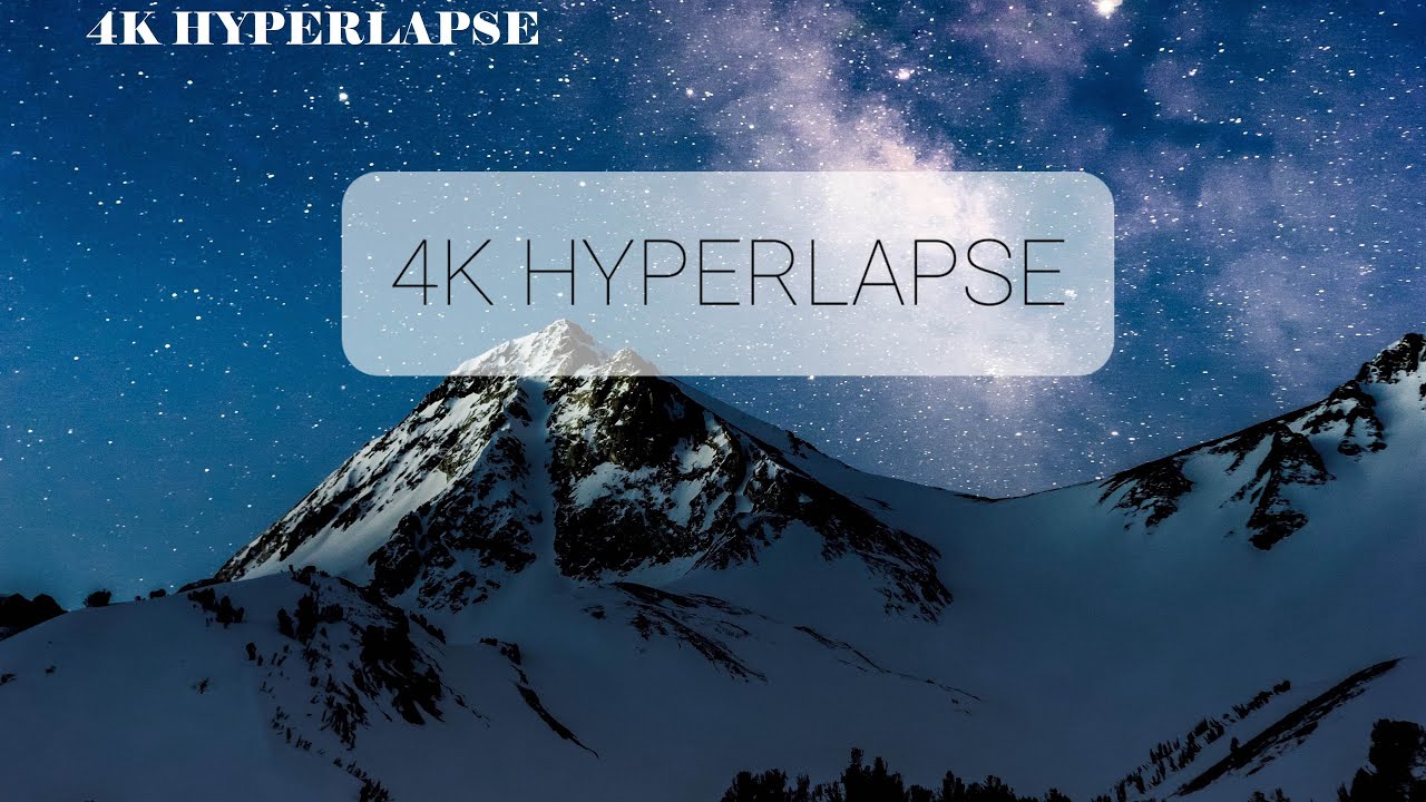 HYPERLAPSE | NIGHT SKY HYPERLAPSE | STARS HYPERLAPSE - YouTube